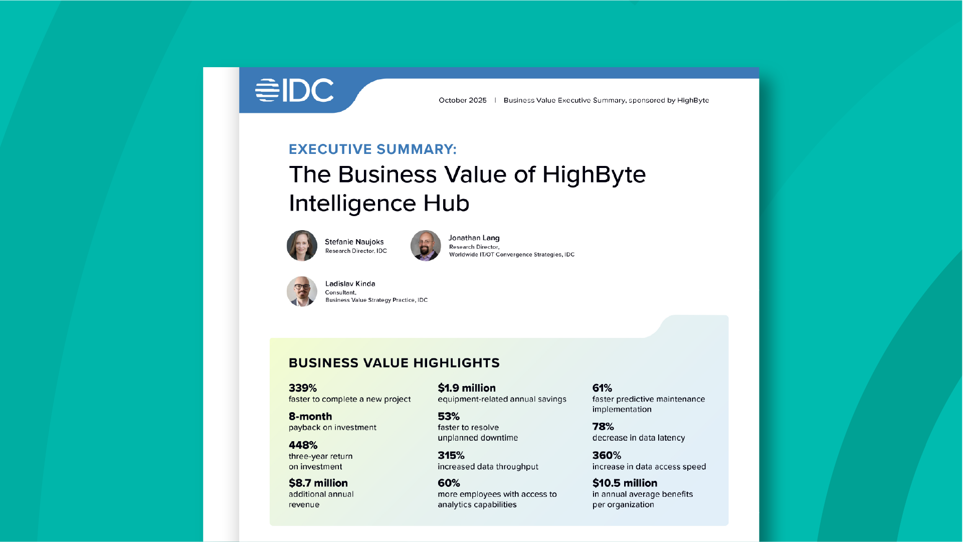 Resource Hub | Industrial DataOps | HighByte