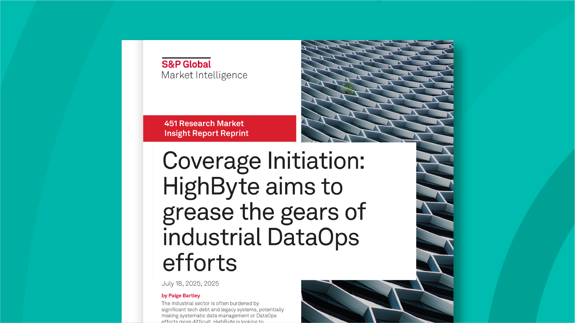 Resource Hub | Industrial DataOps | HighByte