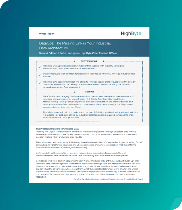 HighByte | Industrial DataOps Software for Industry 4.0